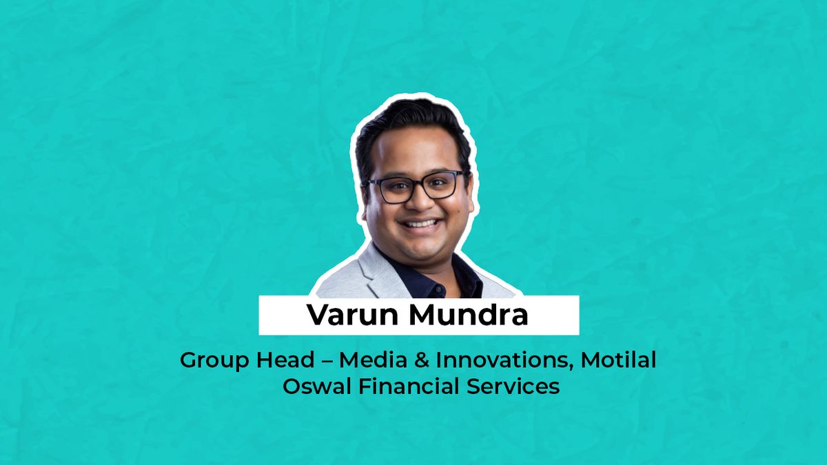 Varun Mundra appointed as Motilal Oswal Financial Services' Group Head ...