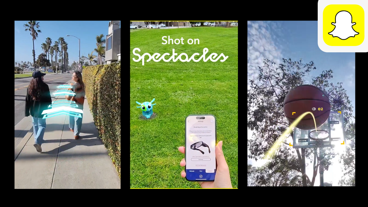 Snapchat’s AR spectacles get GPS navigation & AI basketball coach