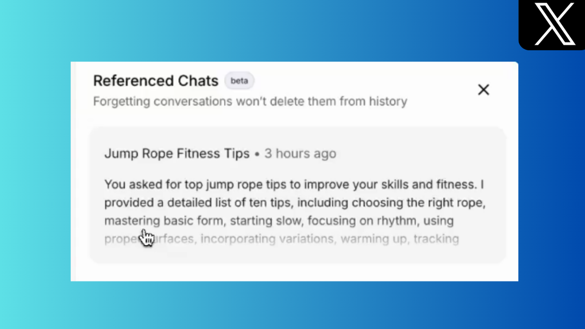 xAI adds memory functionality to Grok