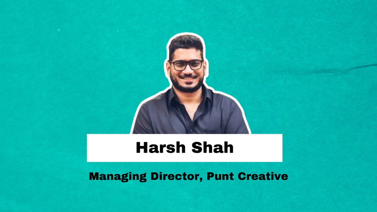 Punt Partners names Harsh Shah as Managing Director of Punt Creative
