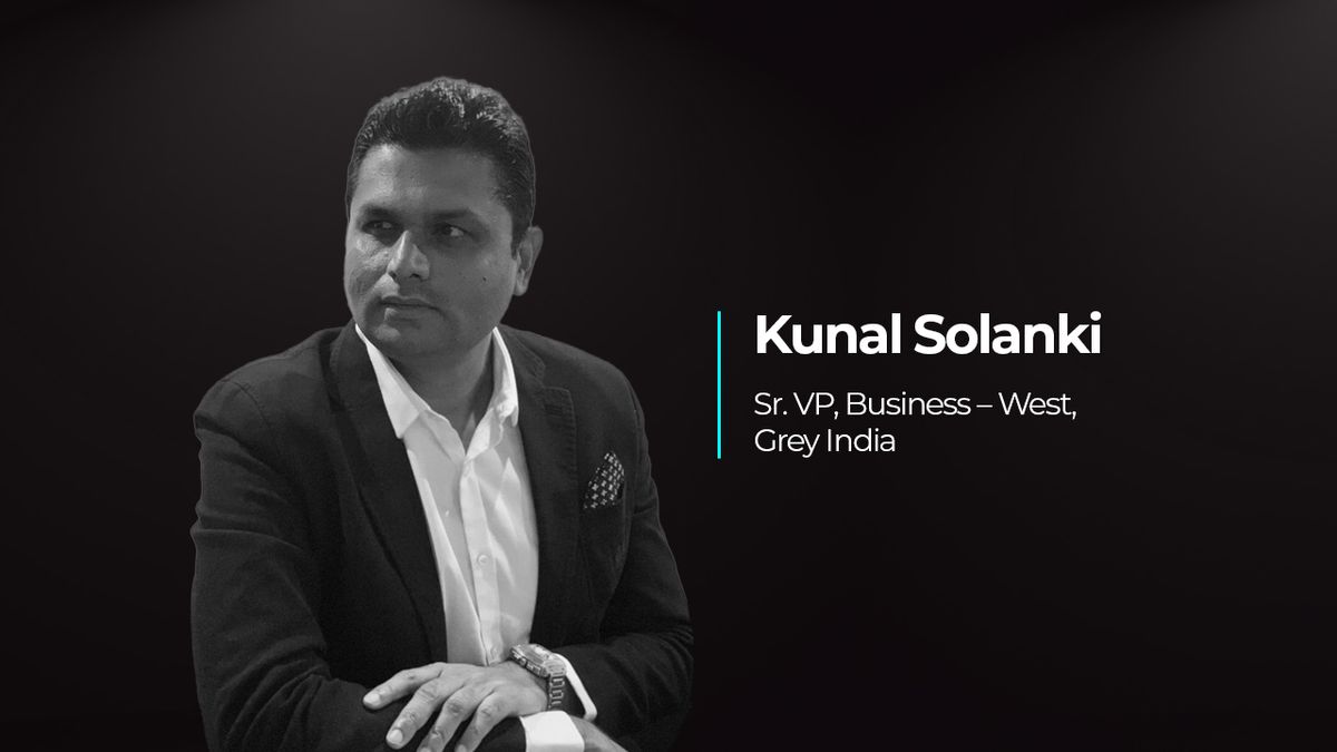 Grey India names Kunal Solanki as Senior Vice President, Business – West
