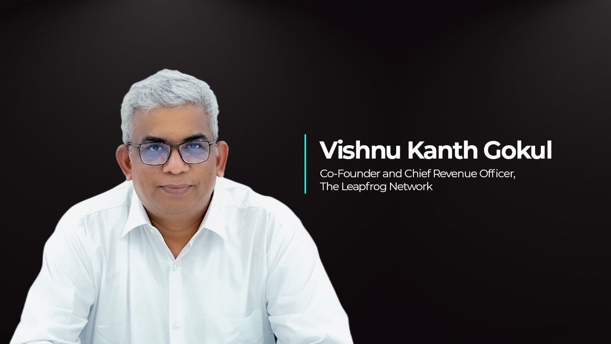 TLF Network appoints Vishnu Kanth Gokul as Co-Founder and CRO