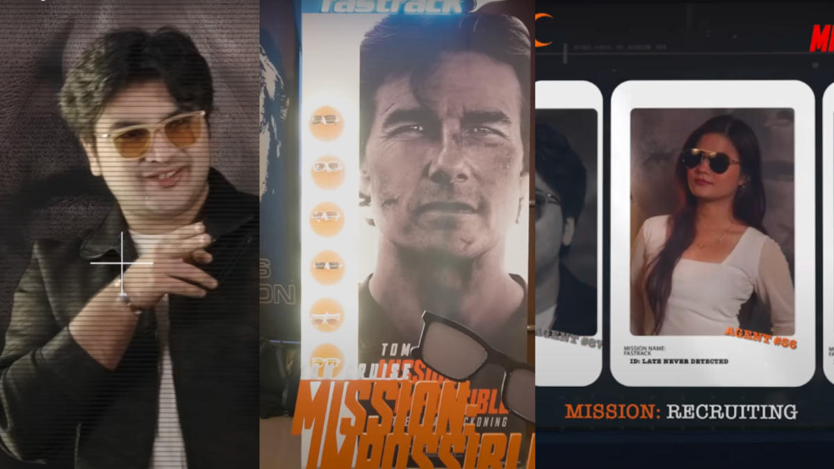 Fastrack’s Mission Impossible tie-in ends with audience faces on screen