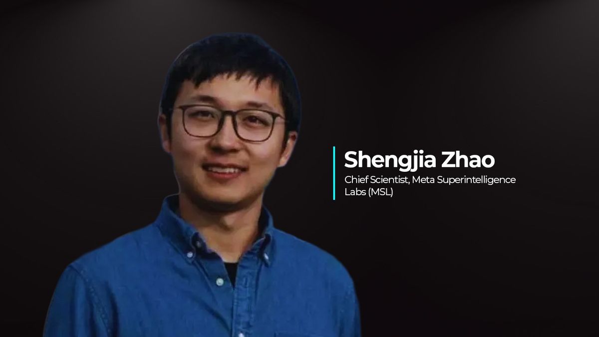 Meta appoints Shengjia Zhao as Chief Scientist at Meta AI unit
