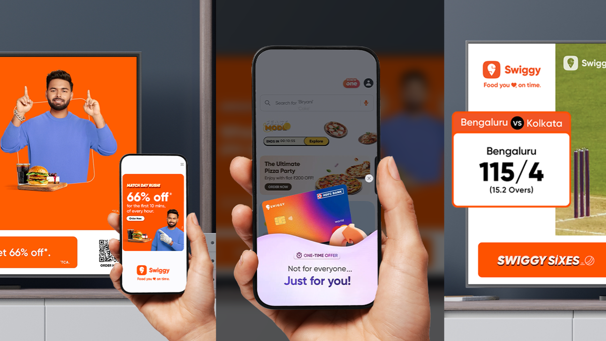 Case Study: How Swiggy used live cricket moments to engage viewers across CTV & Mobile