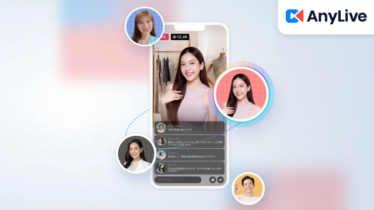 AnyMind Group launches Avatar Bank on its AI-powered live commerce platform