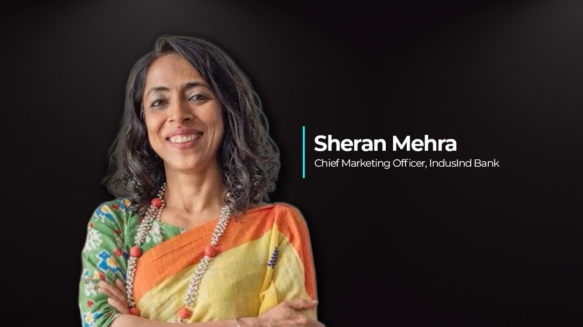 Sheran Mehra joins IndusInd Bank as Chief Marketing Officer