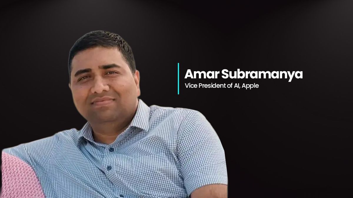 Amar Subramanya joins Apple as Vice President of AI