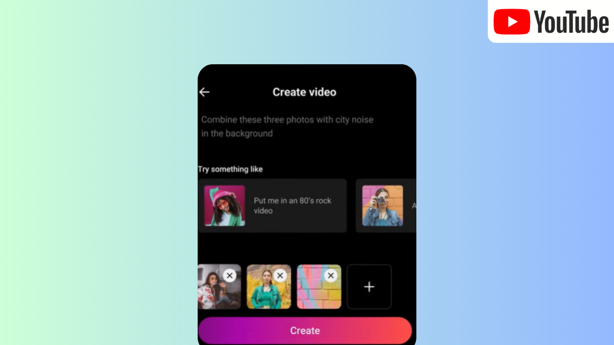 YouTube adds image-to-video feature, updates Promote tool