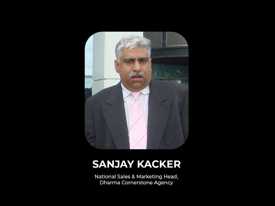 Sanjay Kacker joins Dharma Cornerstone Agency as National Sales ...