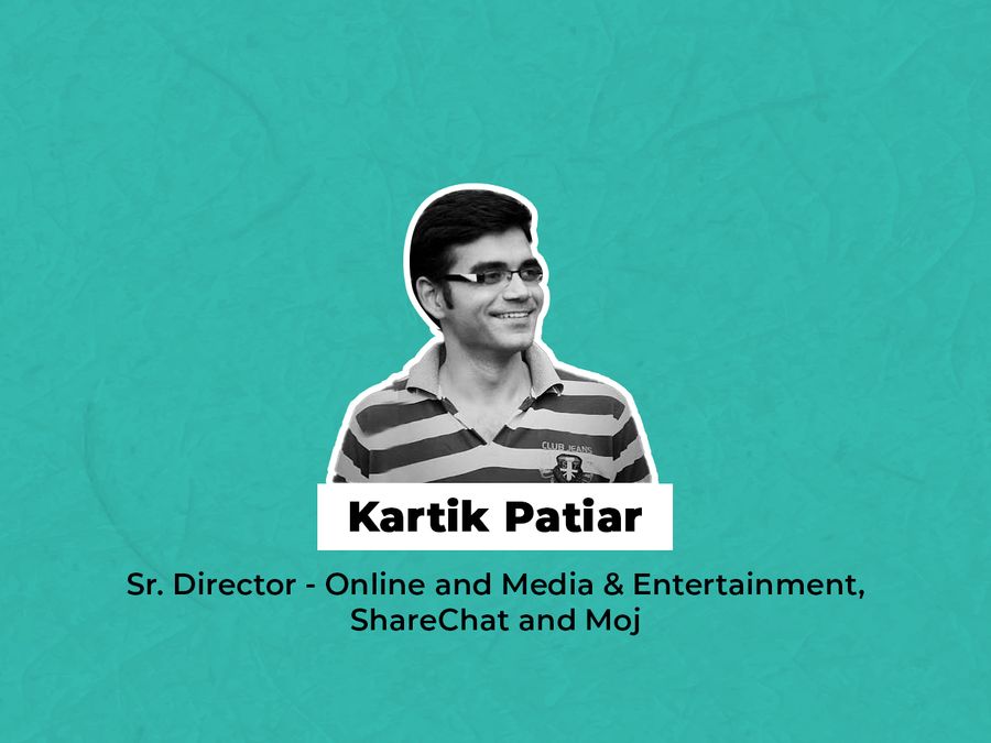 ShareChat appoints Kartik Patiar as the National Head of Online, Media ...