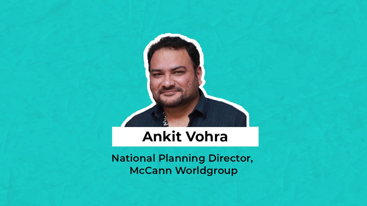 McCann Worldgroup announces Ankit Vohra as National Planning Director