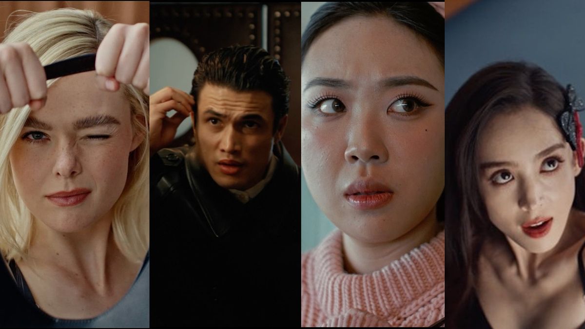 Elle Fanning, Charles Melton, Nazha, & Youngji Lee dance to self ...