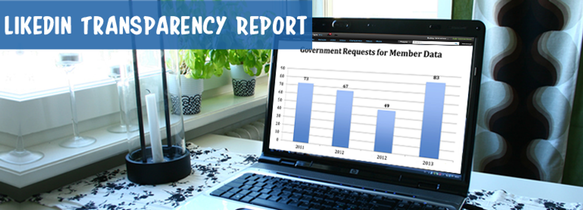 [Report] LinkedIn Transperency for July - December 2013