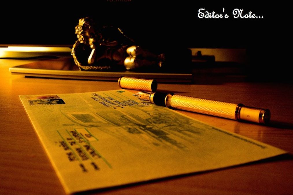 Editor's Note: August