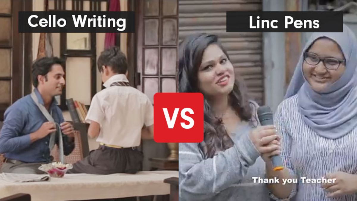 Campaign Face Off: Cello Pens' #ThankYouTeacher v/s Linc Pens' A ...