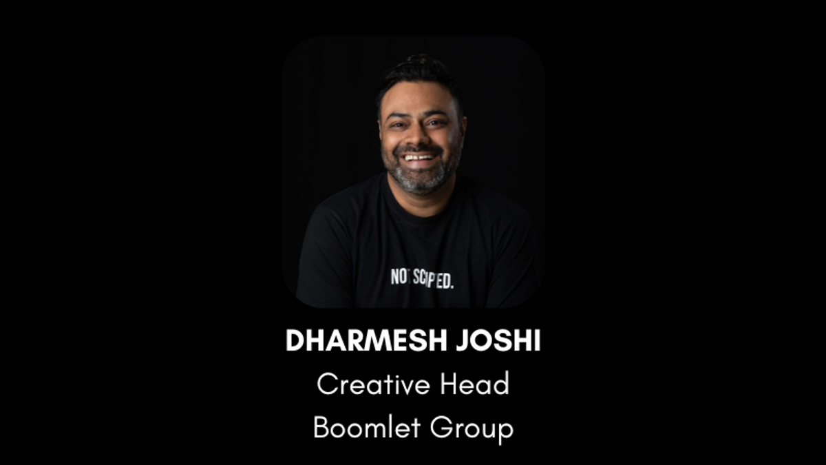 Boomlet Group appoints Dharmesh Joshi as Creative Head