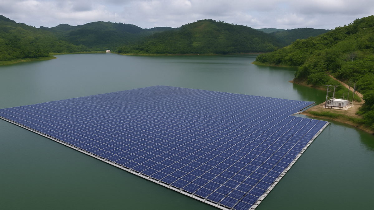 Carmen Copper unveils 4.99 MW floating solar plant in Cebu mine