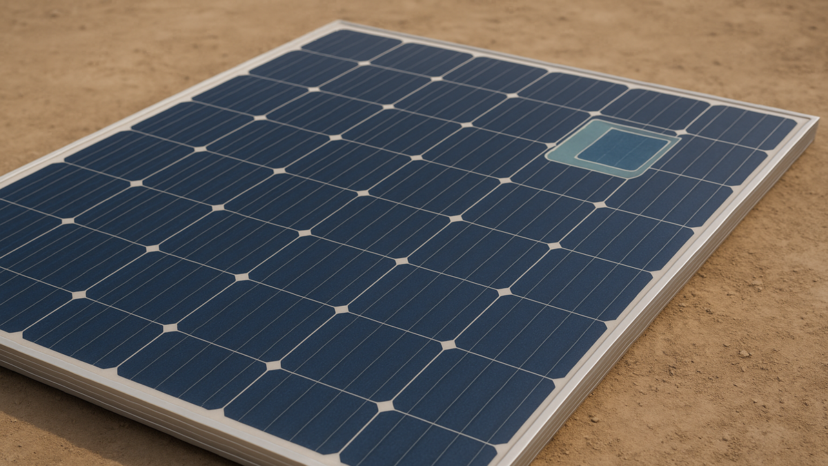 SOLARCYCLE and ASU built panel with 50% recycled glass in Arizona