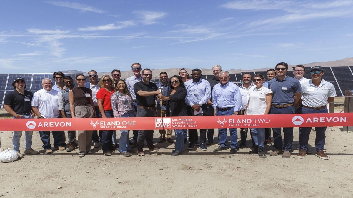 Arevon launches 758 MW solar plus storage project in California