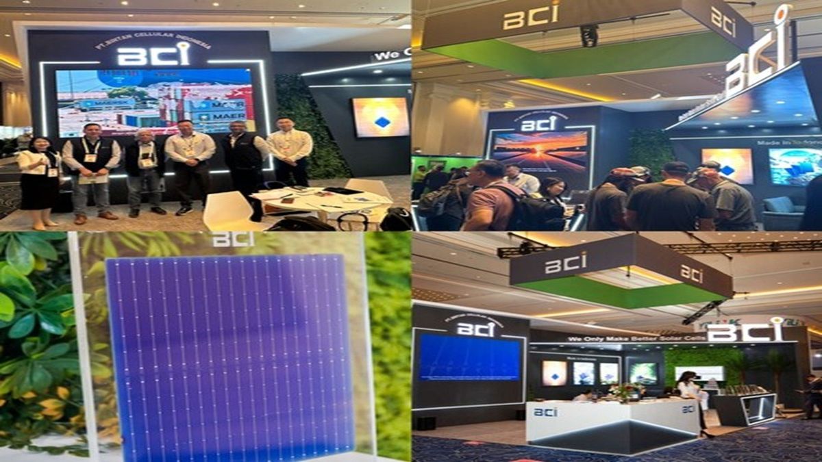 BCI showcased advanced solar cells at RE+ 2025 Las Vegas