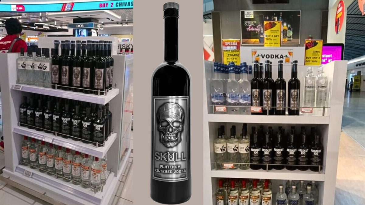 Skull X Vodka debuts in India travel retail