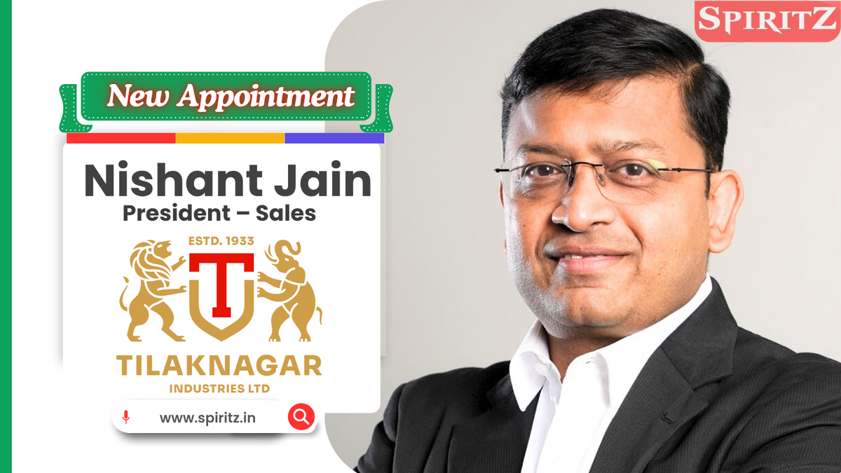 Tilaknagar appoints Nishant Jain as President – Sales