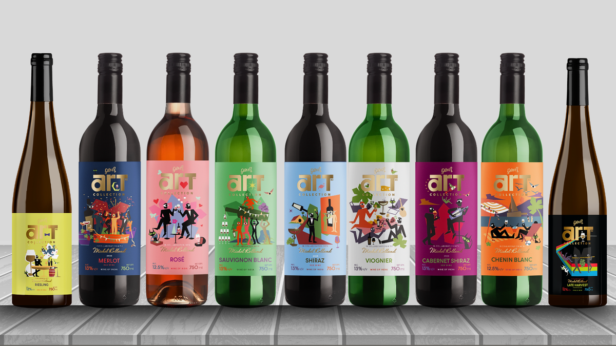 Grover Vineyards unveils Art Collection Nu