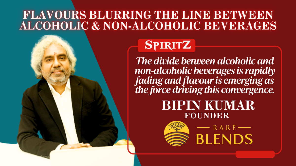 Flavours blurring the line between alcoholic & non-alcoholic beverages