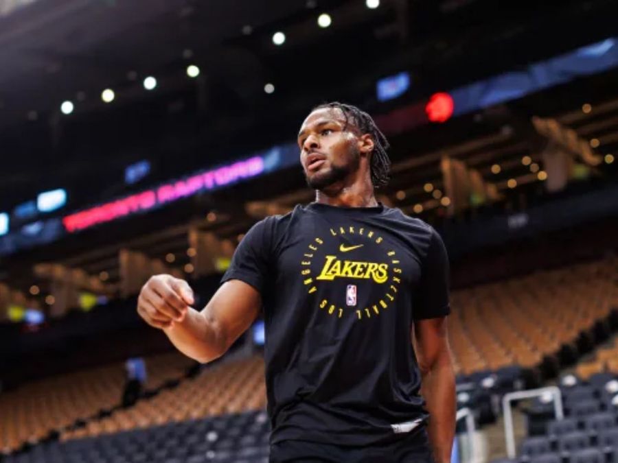 Bronny James to play last game with LeBron James and Los Angeles Lakers