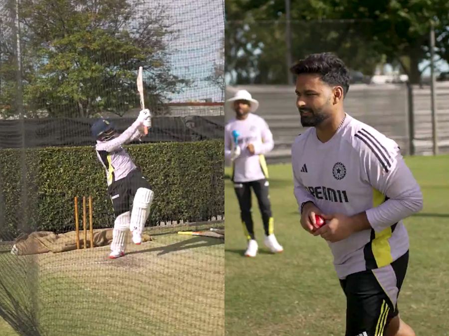 WATCH: Jasprit Bumrah and Rishabh Pant switch roles in nets