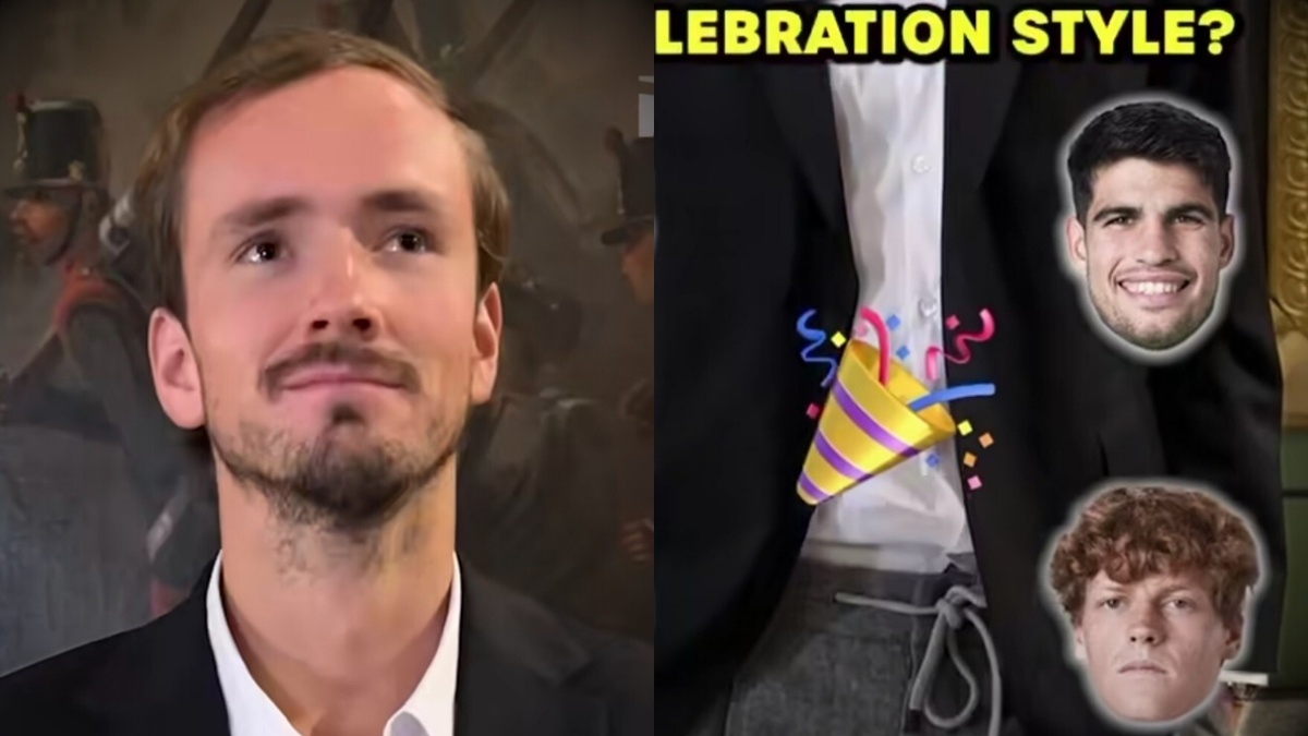 Dannil Medvedev builds his perfect Tennis player