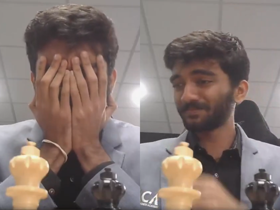 WATCH: India’s D Gukesh gets emotional after becoming youngest-ever ...