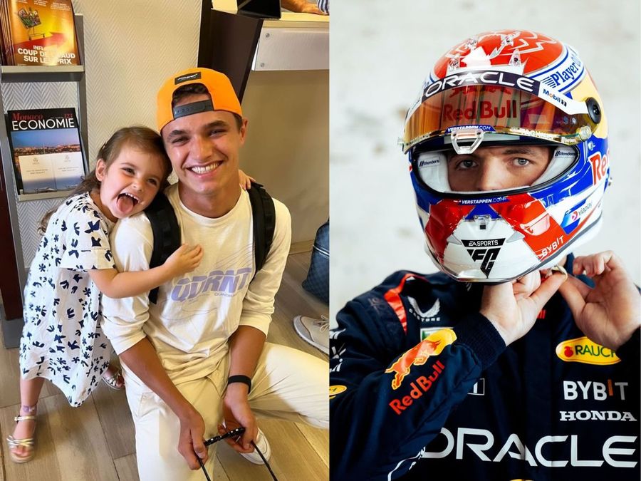 WATCH: Penelope bonds more with Lando Norris adds more fuel to the fire in F1 rivalry for Max ...