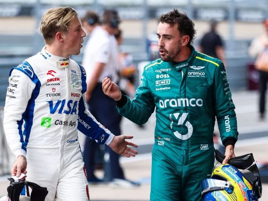 Did Fernando Alonso Abuse Liam Lawson? The Red Bull driver reveals the ...