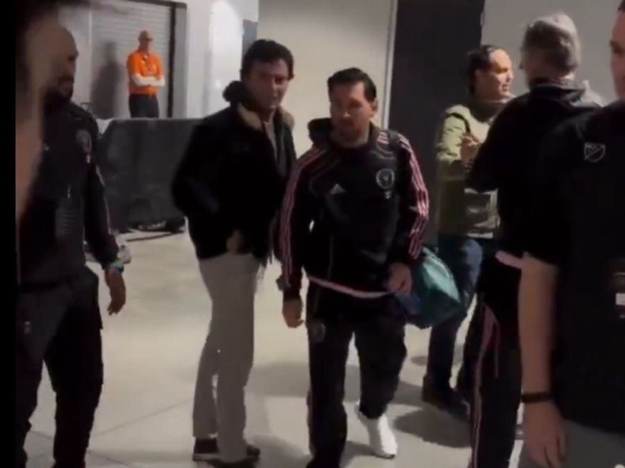 WATCH: F1 driver Sergio Perez meets Football legend Lionel Messi at the ...