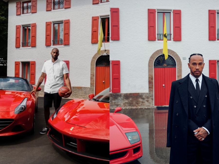 Did Kobe Bryant's visit to Enzo Ferrari House inspired Lewis Hamilton ...