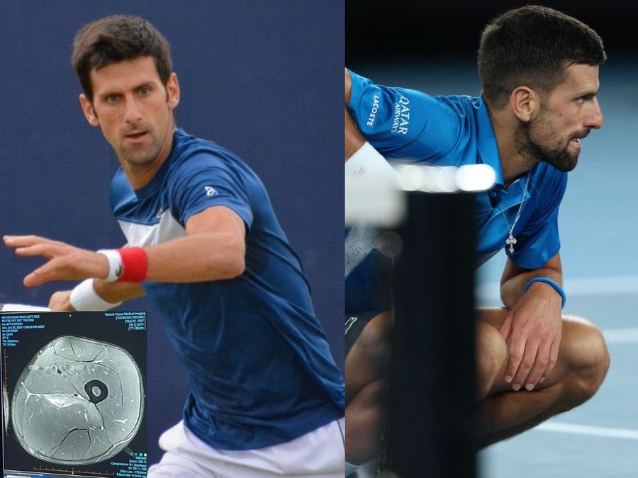 Novak Djokovic's hamstring injury update: Scans reveal positive news ...