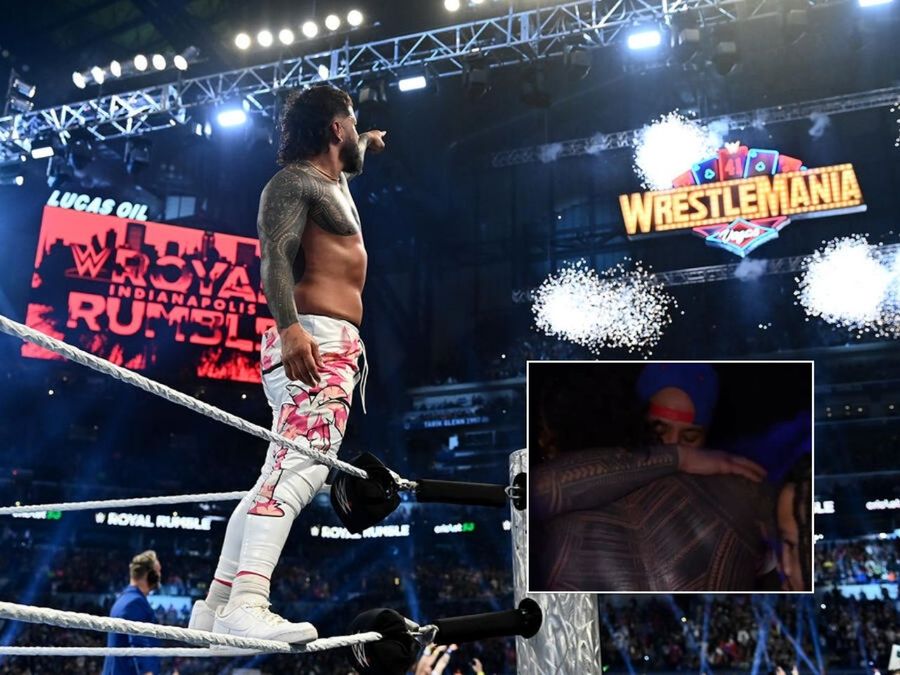 Jey Uso wins 2025 Royal Rumble, hugs brother Jimmy Uso after historic win