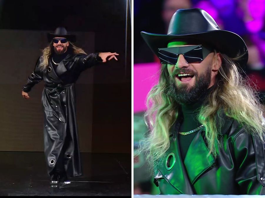 Seth Rollins dances and vibes to Sami Zayn's theme