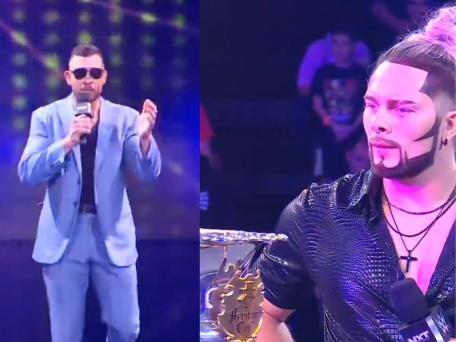 Fandango makes his return to WWE NXT and challenges Lexis King for ...