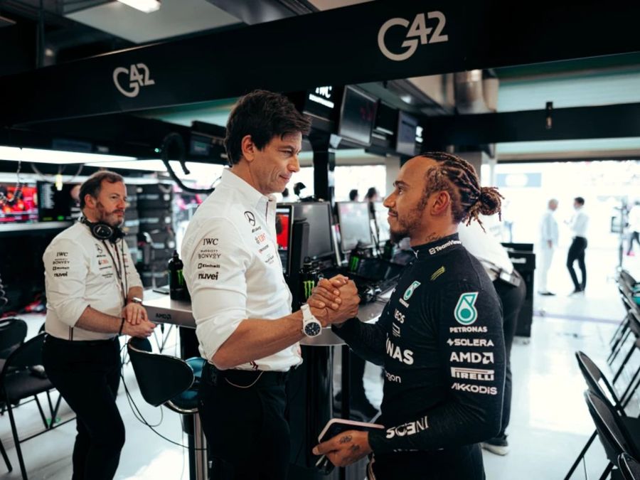 Toto Wolff breaks silence on Lewis Hamilton joining Ferrari