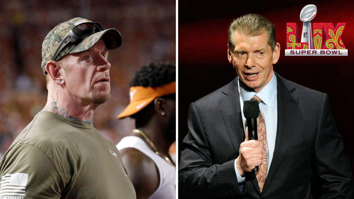 WWE and AEW stars ft. Vince McMahon and The Undertaker grace Super Bowl 59 with their presence