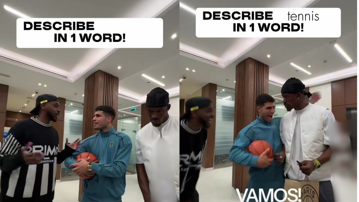 Carlos Alcaraz and Jimmy Butler describe each other with funny names