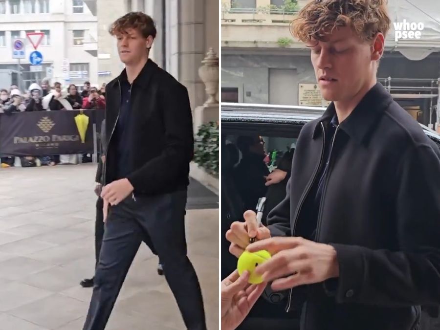 WATCH: Jannik Sinner's off-court style dominates Milan Fashion Week at ...