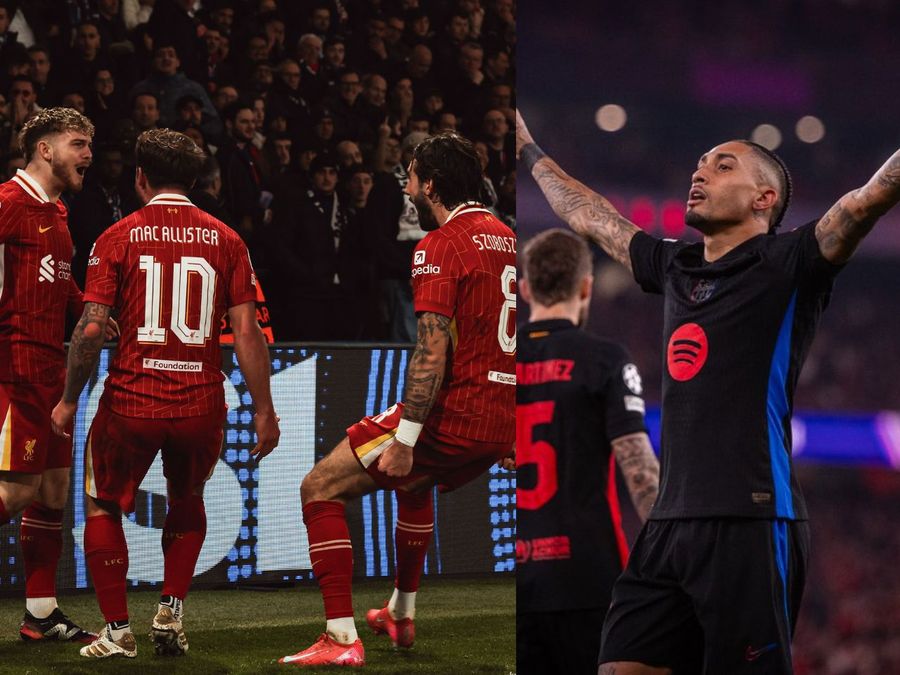 Liverpool shocks PSG in last minute, 10-men Barcelona defeats Benfica