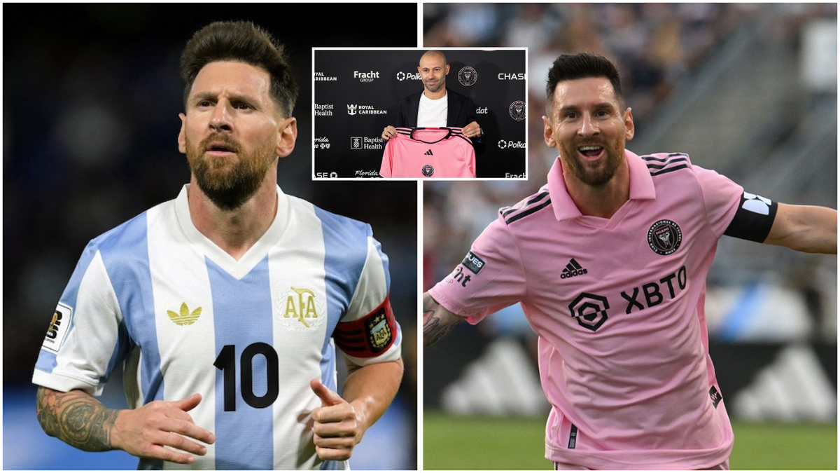 Javier Mascherano explains the differences in Lionel Messi's ...