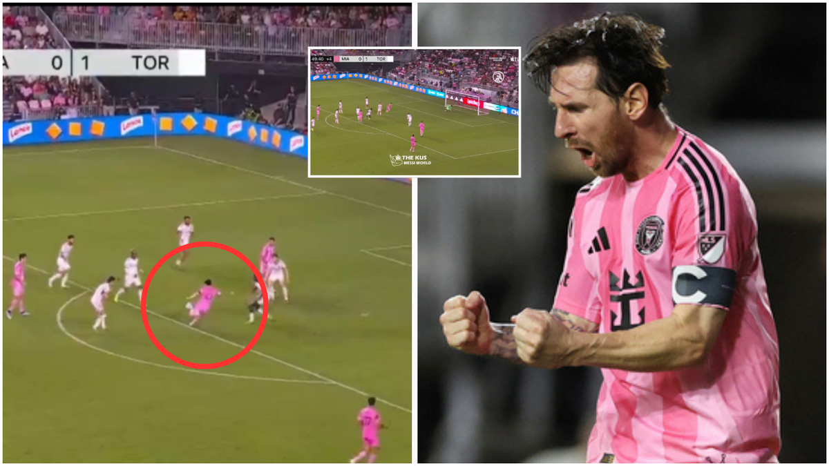 Lionel Messi scores stunning goal off a volley to bag new MLS record