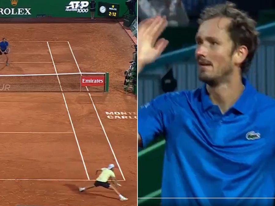 WATCH: Daniil Medvedev's priceless reaction after pulling unbelievable ...
