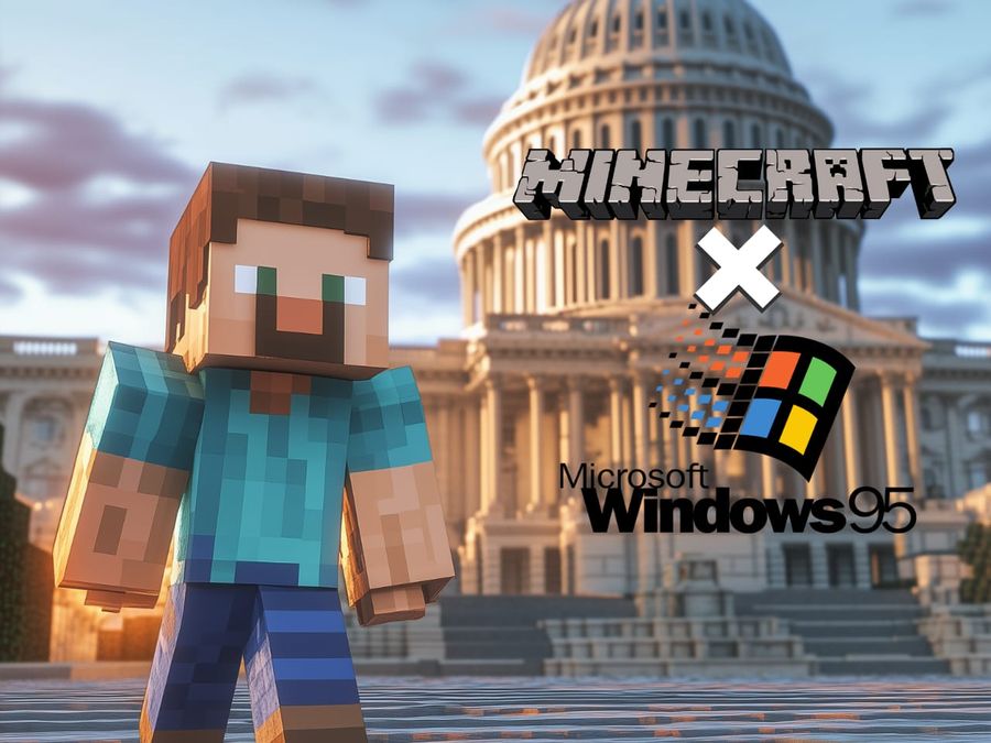 US Library Of Congress honours windows 95 and Minecraft theme as most ...